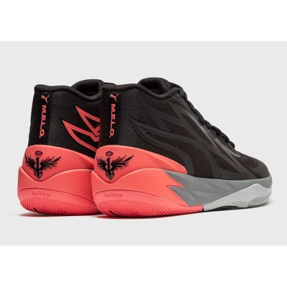 Puma | Shoes | Puma Lamelo Ball Mb2 3782870 Mens Blacksunset Glow ...